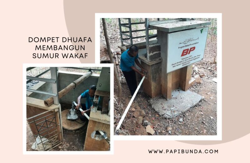 Mengatasi Kekeringan di Desa Seropan, Dompet Dhuafa Membangun Sumur Wakaf | Story Papi Bunda